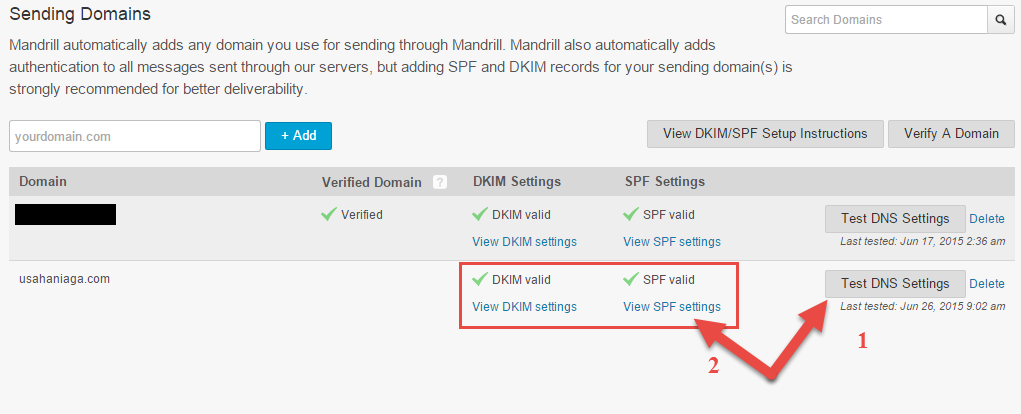 How to Configure Mandrill Sending Domains – Amirol Zolkifli